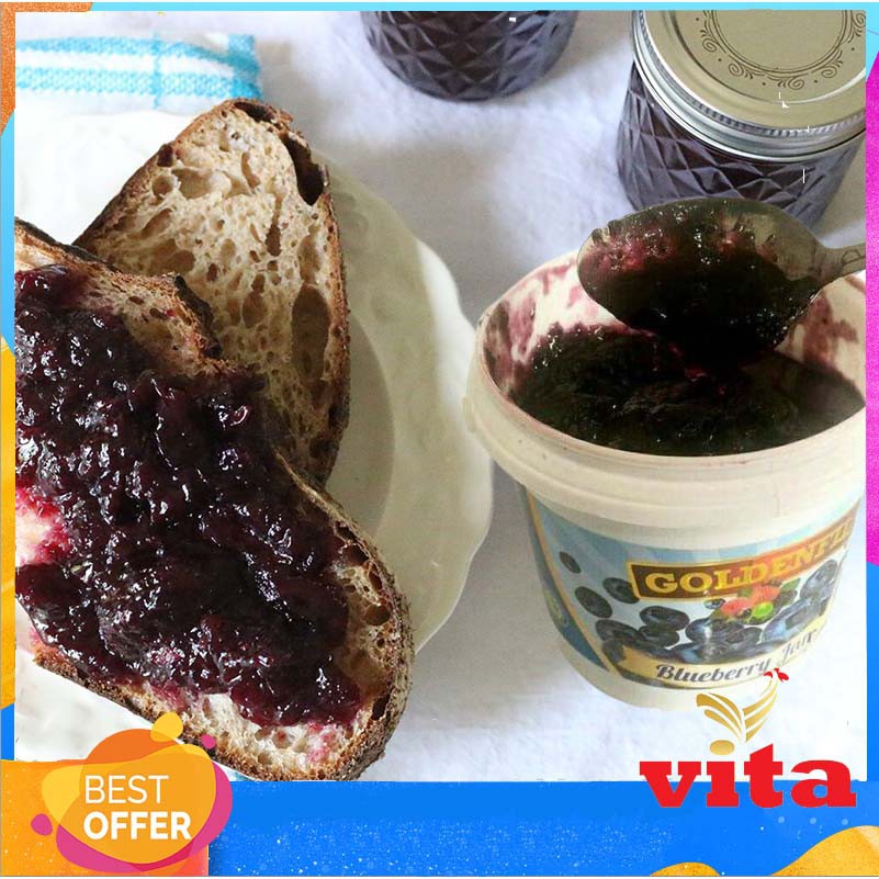 Goldenfil Blueberry Selai 1kg – Toko Vita