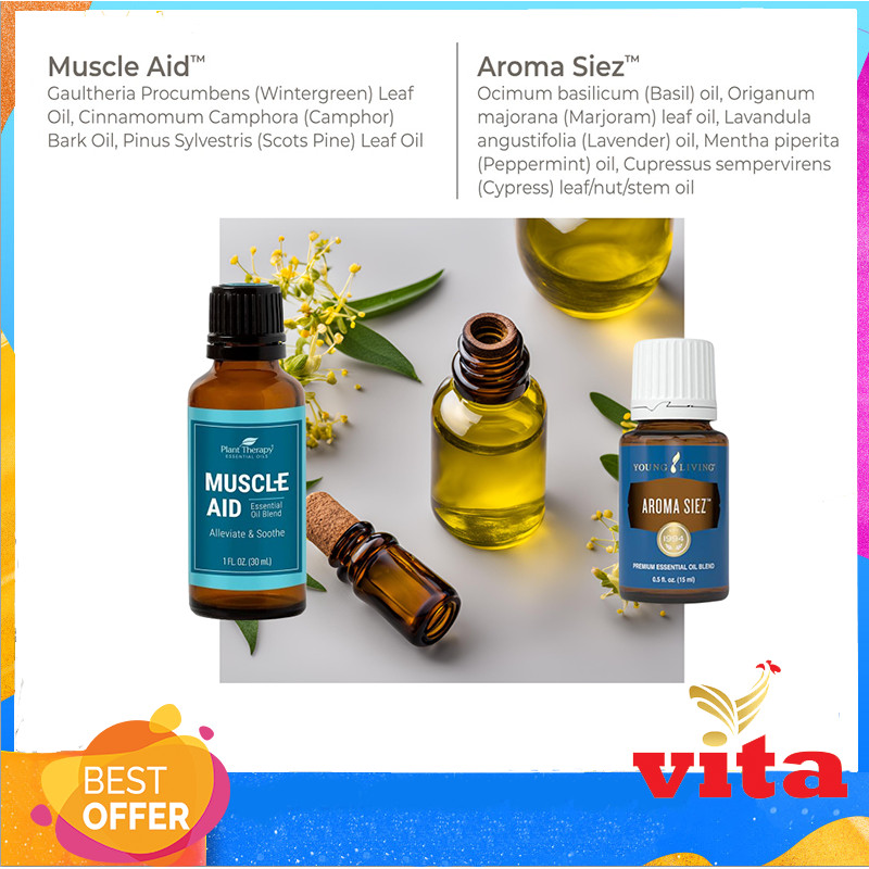 Plant Therapy Oil Blend Tight Fatique Muscle – Toko Vita